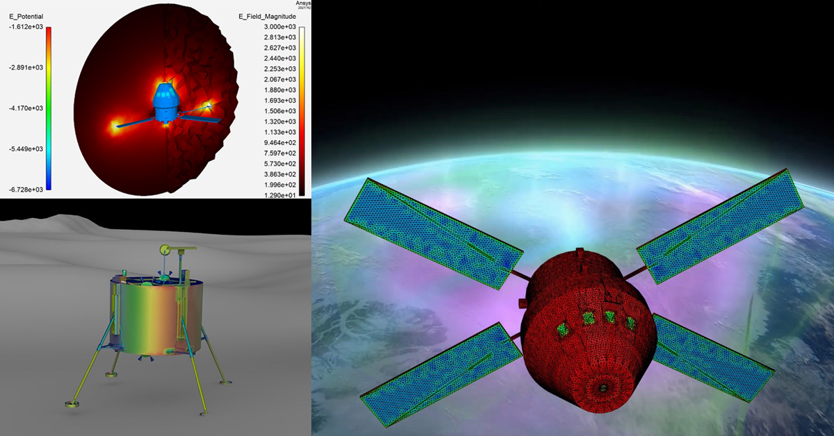 Mitigate Electrostatic Discharge on Spacecraft with Simulation