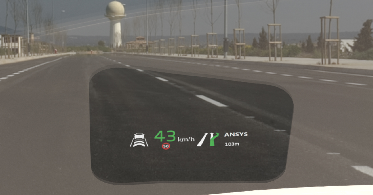 Stray Light In A Head Up Display Application With Speos And Zemax