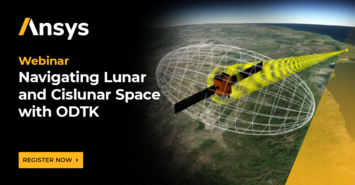 Navigating Lunar and Cislunar Space with ODTK | Ansys