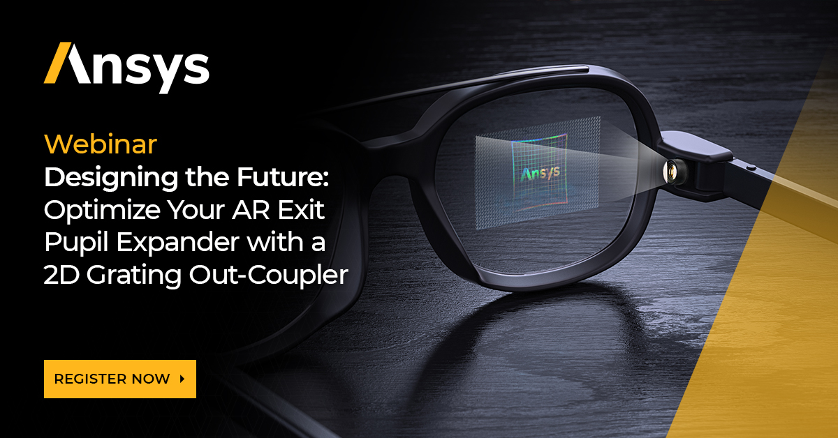Designing the Future: Optimize Your AR Exit Pupil Expander with a 2D ...
