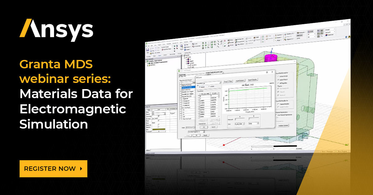 Materials Data for Electronics Desktop | Ansys