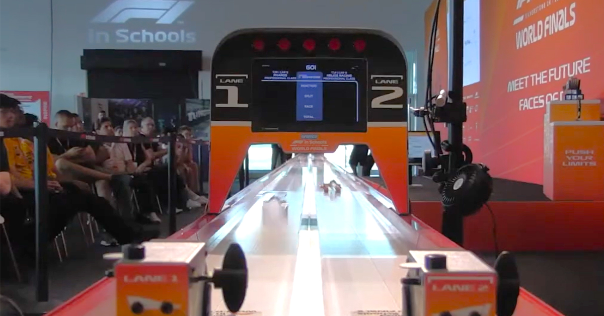 Student Realizes Engineering Passion During F1 in Schools Competition