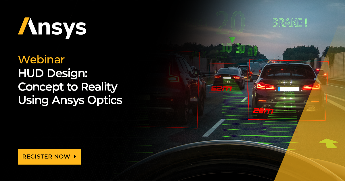 HUD Design: Concept to Reality Using Ansys Optics | Ansys