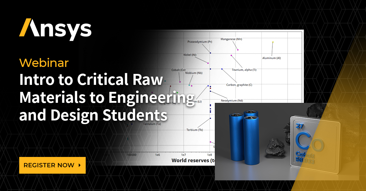 Intro to Critical Raw Materials to Engineering and Design Students