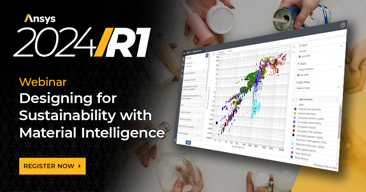 Ansys 2024 R1: Designing for Sustainability with Material Intelligence ...
