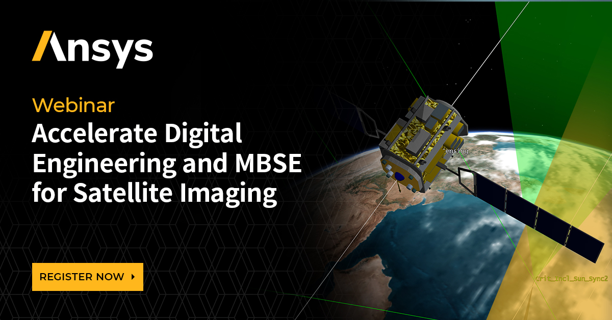 Accelerate Digital Engineering and MBSE - Satellite Imaging Demo