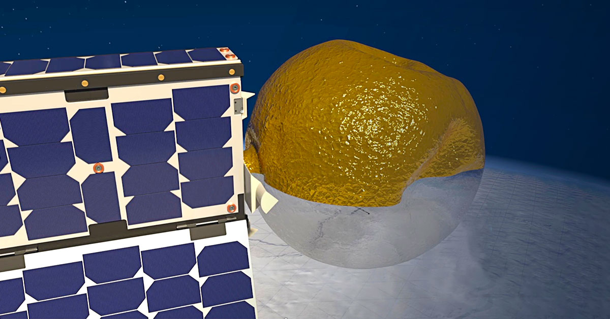 Inflatable Space Antennas Improve Their Aim