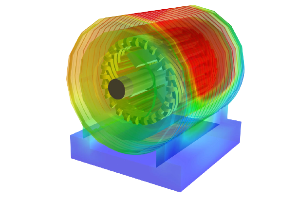 Analyze NVH in e-motor and Electric Vehicles with Ansys Simulation Software