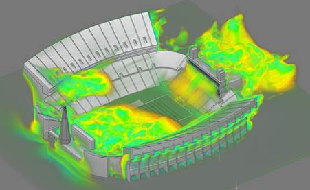 Can The Patriots Get an Edge with Real time CFD Simulation?
