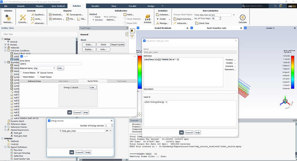 Enter Expressions Directly into the Ansys Fluent UI | Tips & Tricks