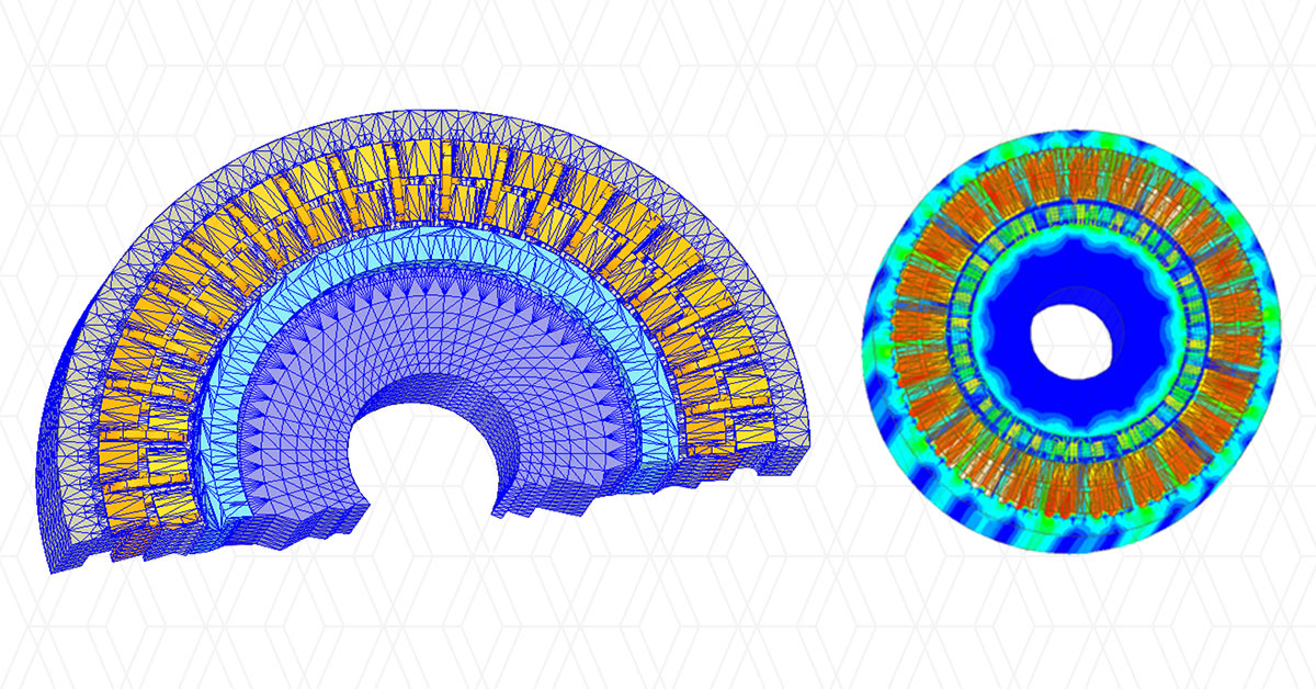 How to Model and Simulate Complex Electric Motors