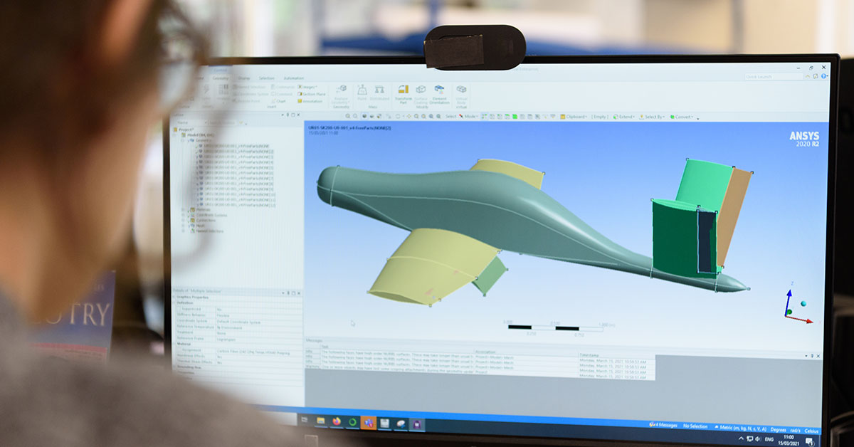 How one Air Race E team Overcame Design Challenges With Simulation