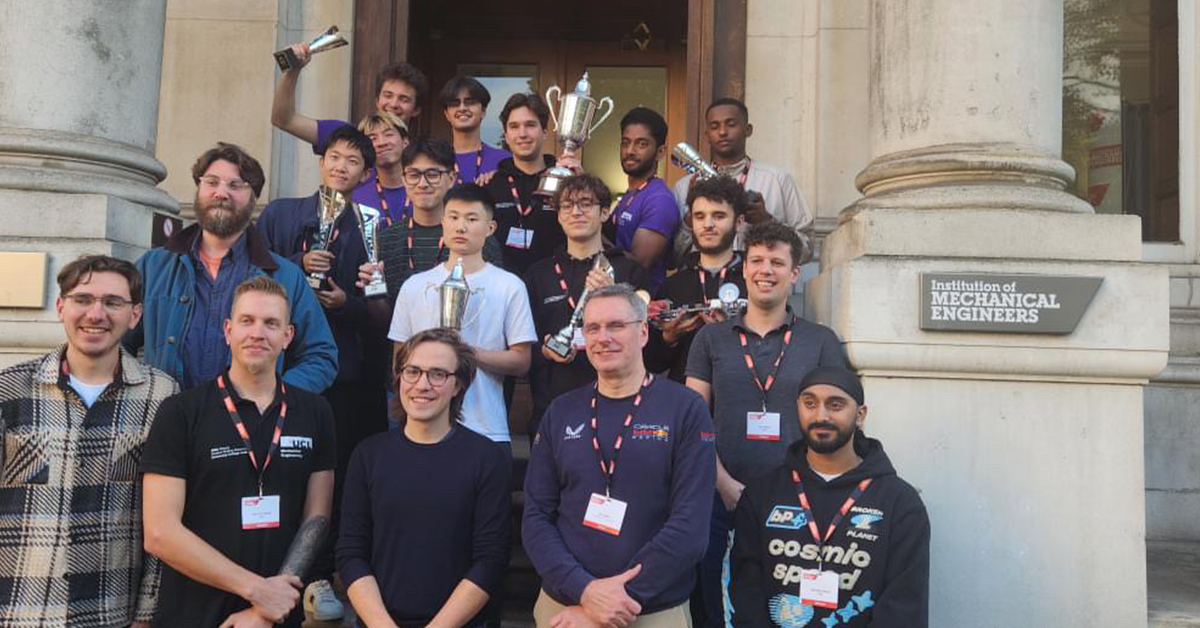 UCL-C Triumphs in IMechE Design Challenge, Ansys Simulation Challenge