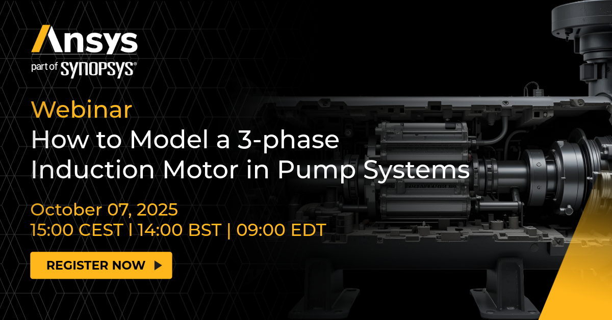 How to Model 3-phase Induction Motor in Pumps Systems