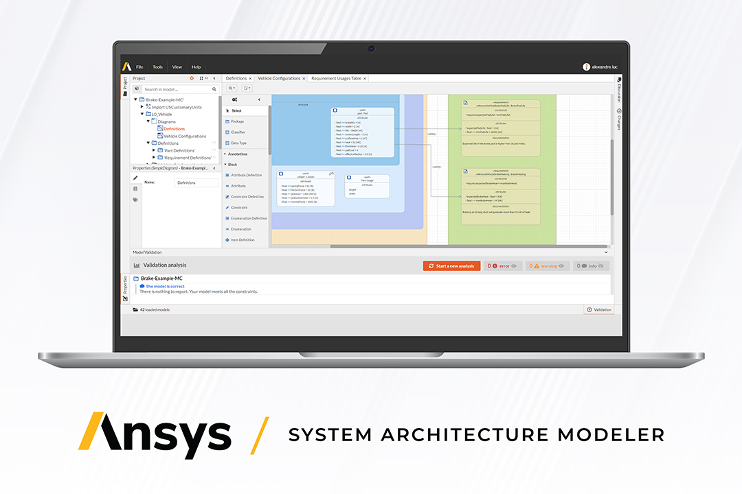Ansys System Architecture Modeler | Ansys