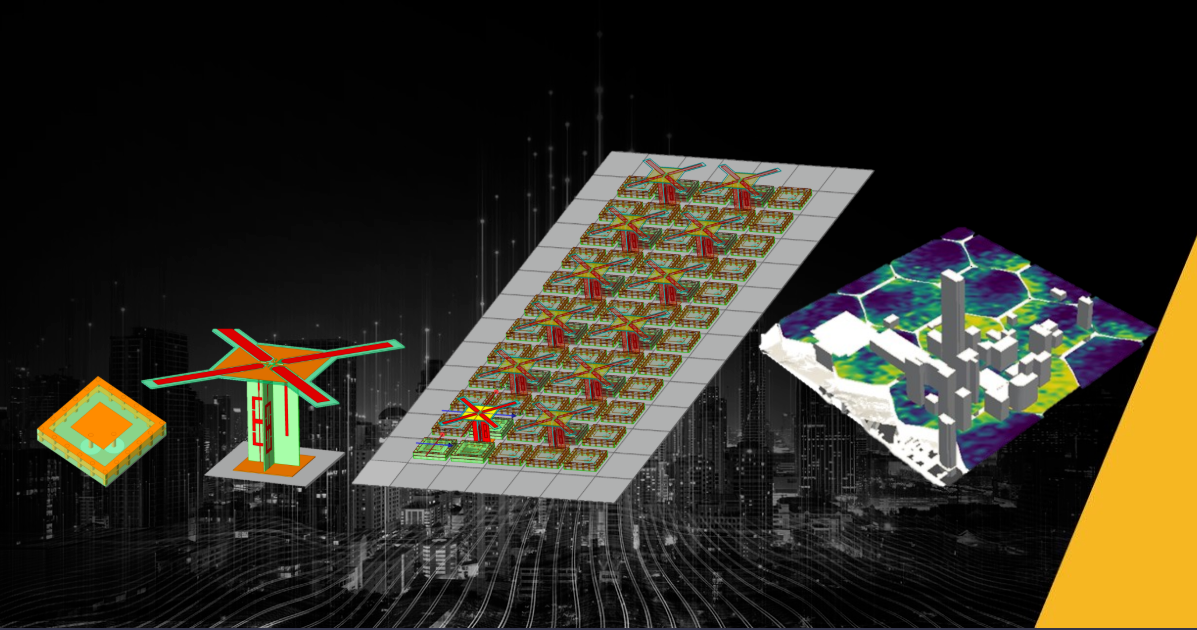 Multiband Antenna Simulation and Wireless KPI Extraction