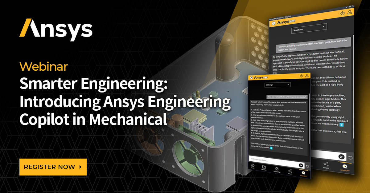 Smarter Engineering: Introducing Ansys Engineering Copilot in Mechanical