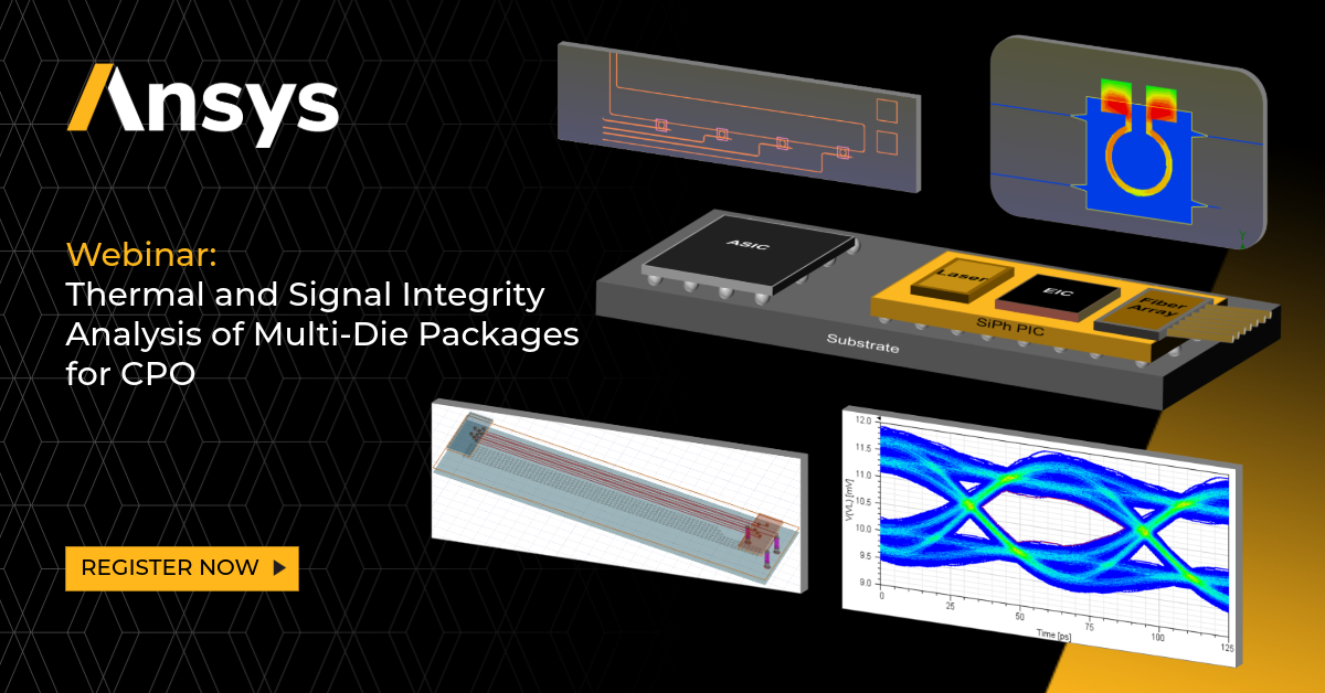 Thermal and Signal Integrity Analysis of Multi-Die Packages for CPO